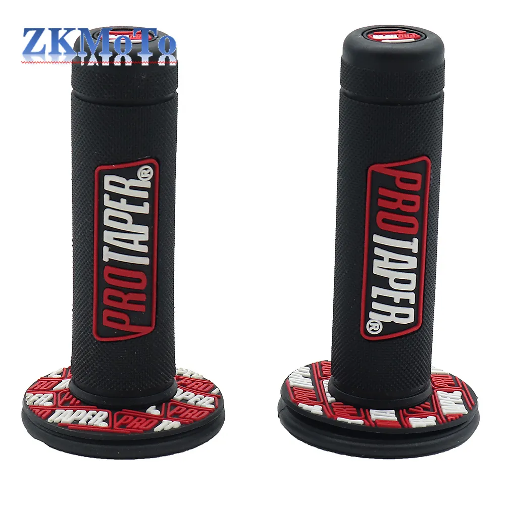7/8 Motocross Cuffs Rubber Grips Front Handlebar Covers for Dirt Bike ...