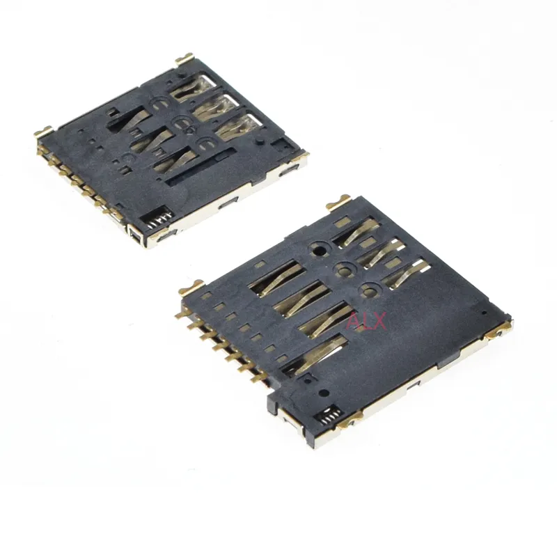 Nano-SIM Card Holder, Push-Push Type, 7 Pin Mini SIM Card Socket, Nano ...