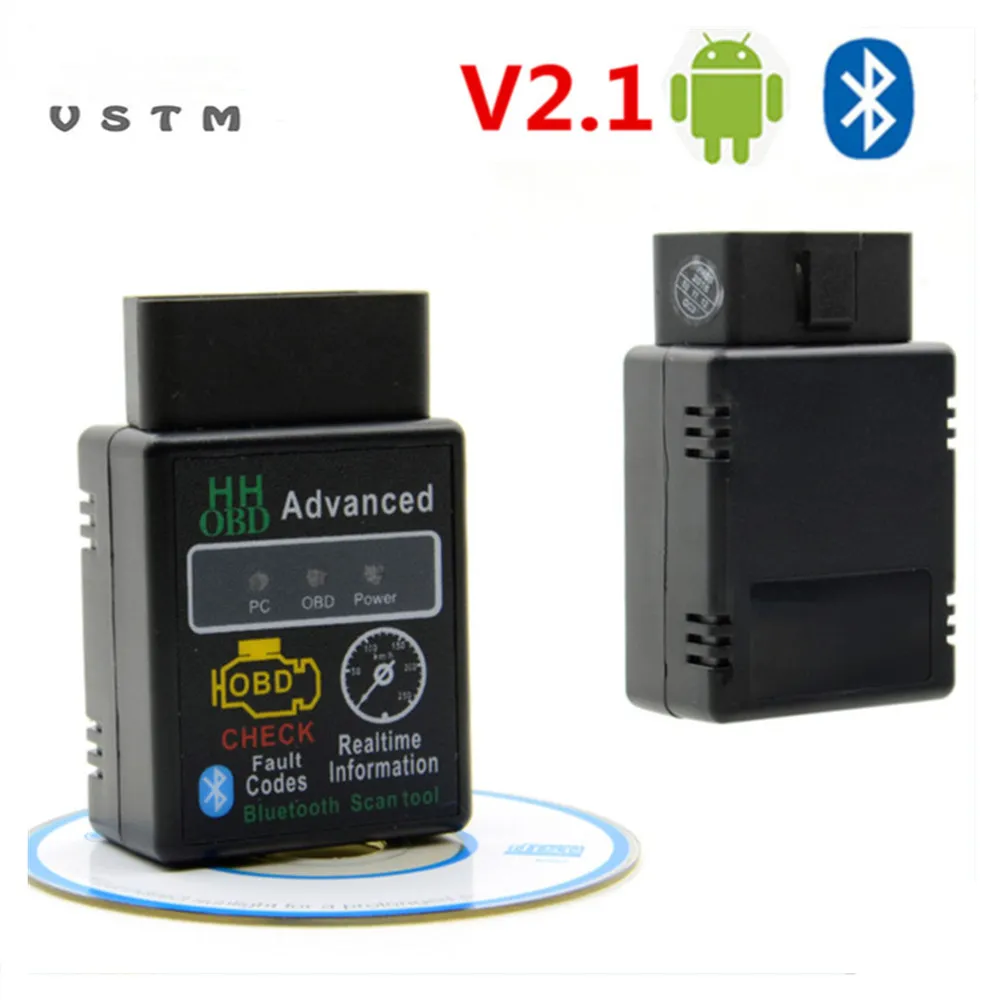DHgate HHOBD Advanced ELM327 Bluetooth OBD2 Scanner For Car DHgate HHOBD Advanced ELM327 Bluetooth OBD2 Scanner For Car