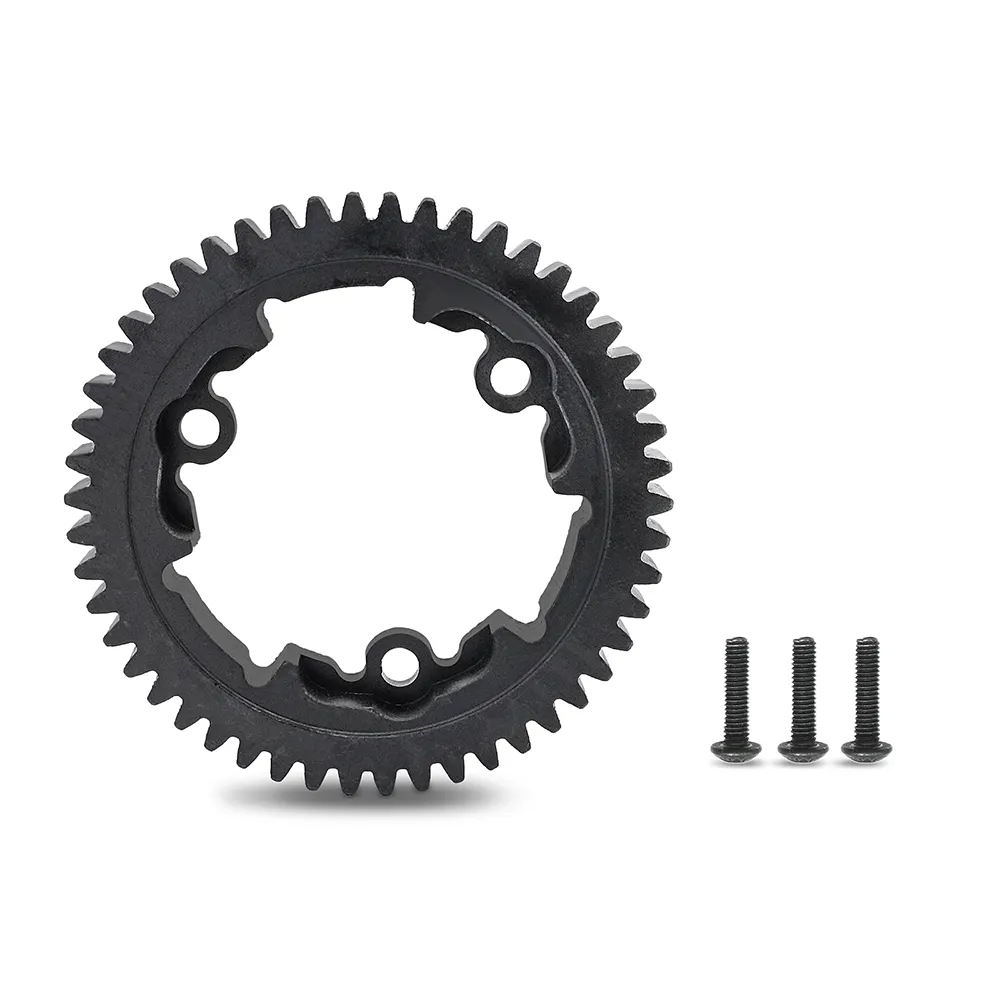 45-54T Steel Spur Gear M1 Module for 1/10 1/5 E-Revo Maxx X-Maxx XO-1 ...