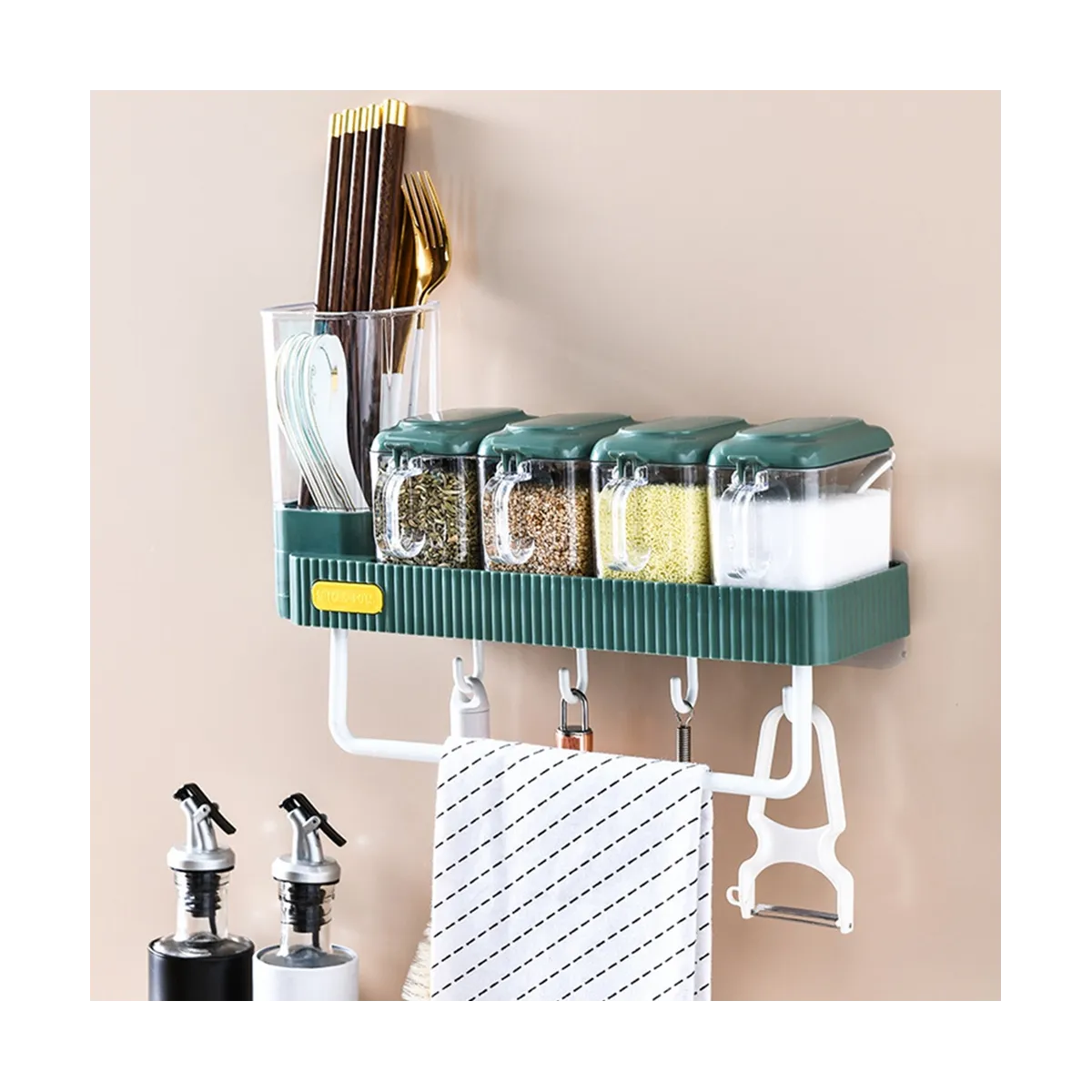 Rack Cutlery Sets Condiment Container Seasoning... From Ddmydec, $140. ...