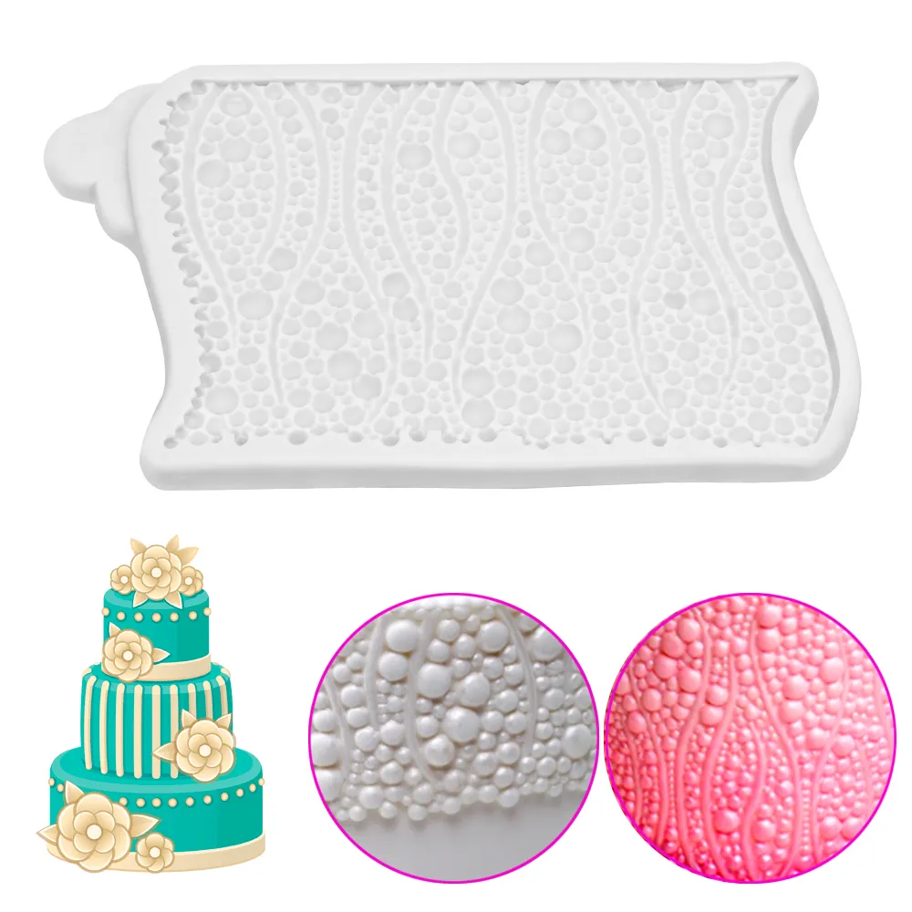 Bubble Silicone Mould Birthday Cake Designing Fondant Chocolate Candy ...