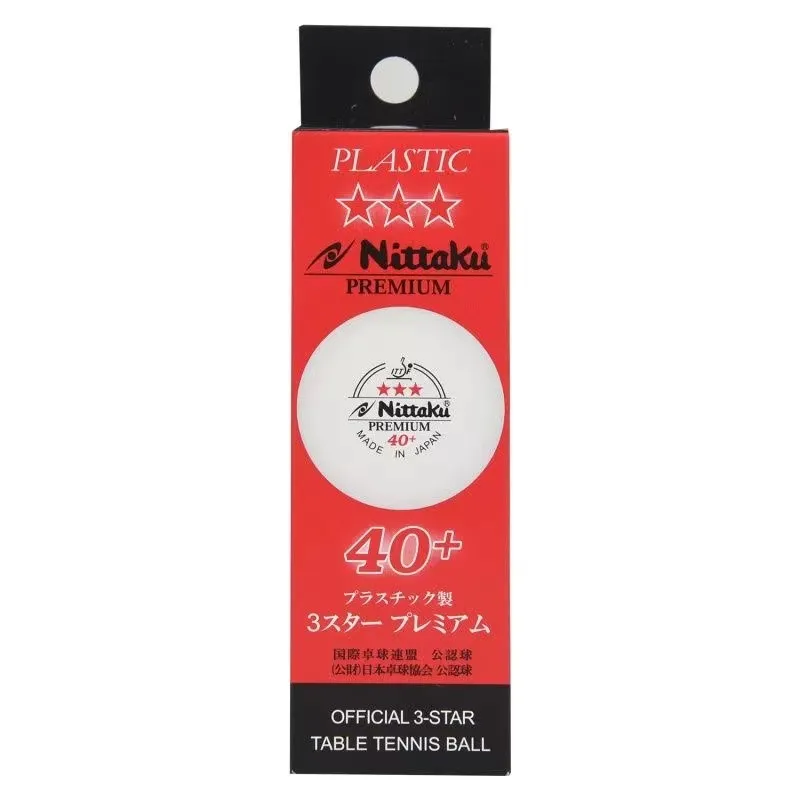 DHgate.com:Nittaku Premium 3-Star ITTF Approved 40+ Plastic Seamed Table Tennis Balls, Pack of 3 ...