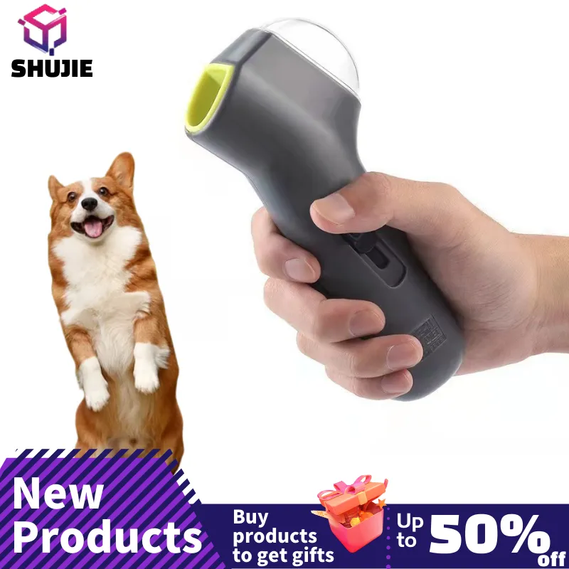 Pet Treat Launcher Dog Toy Tennis Ball Launcher for Small Dogs ...