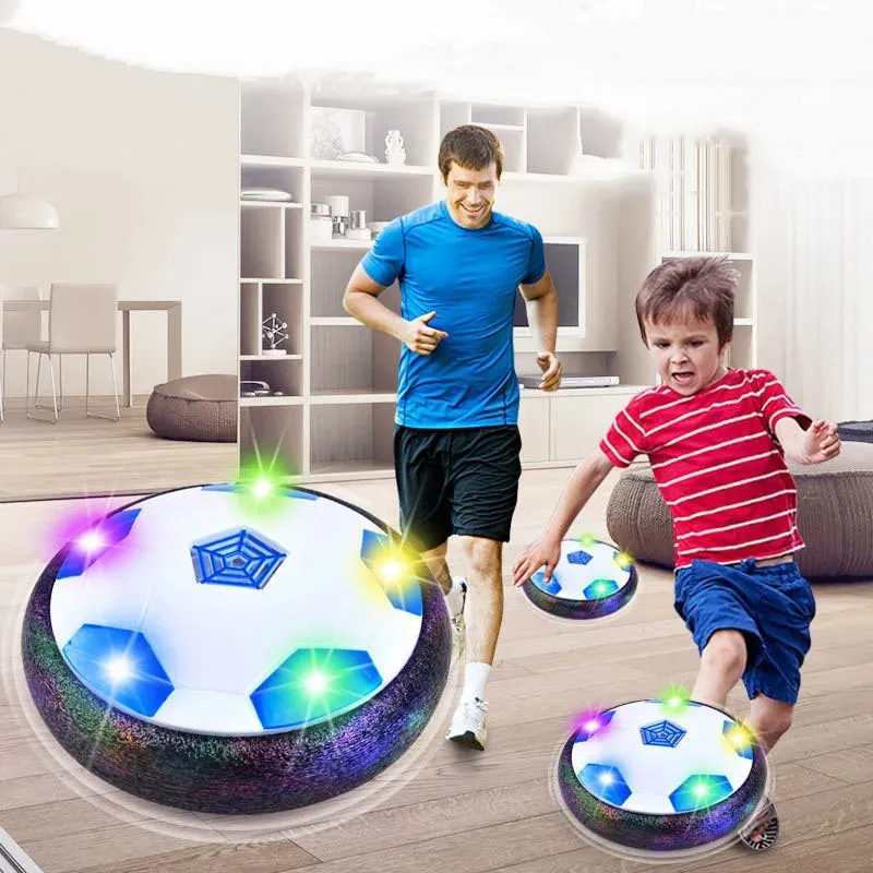 Electric Floating Hover Soccer Ball with LED Lights, Interactive Parent ...