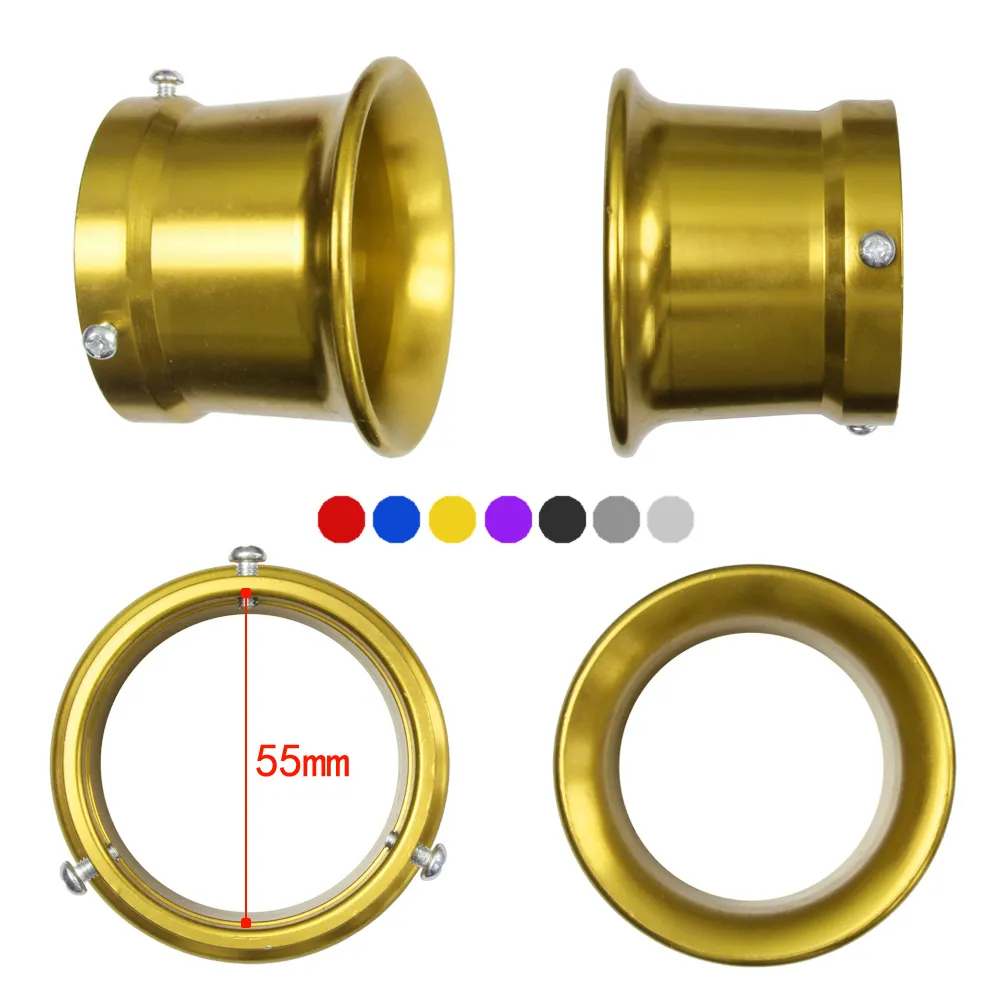 50mm/55mm Air Filter Wind Cup Horn Cup Motorbike Carburetor Part for PE28 30mm PWK 21 24 26 28 ...