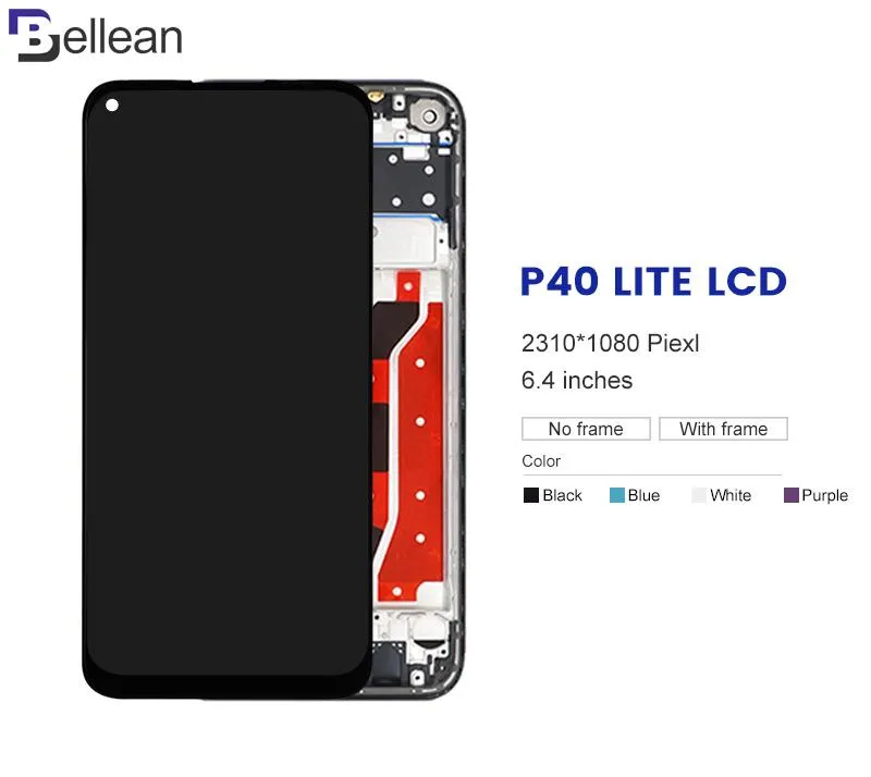 6.4" LCD Touch Panel digitizer in computer Assembly with Frame for ...