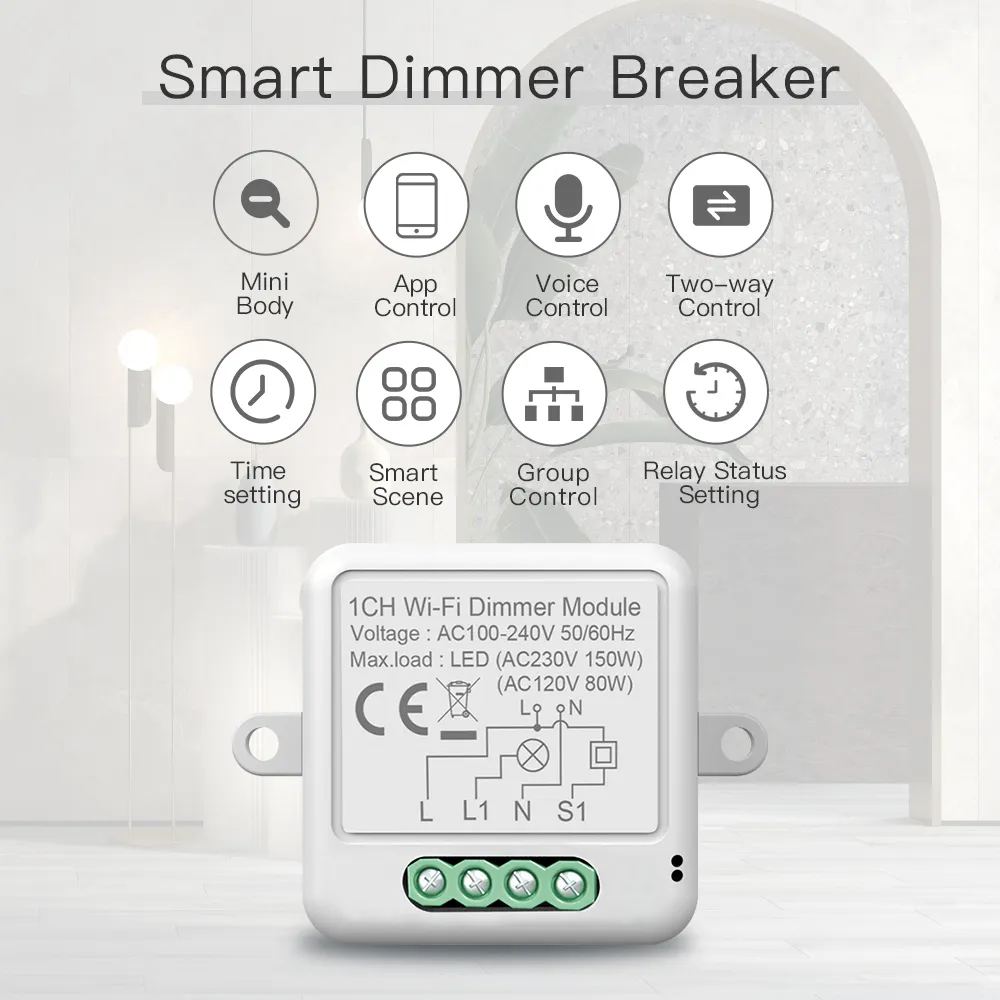 DHgate.com:UpgradedSmart Dimmer Switch Module 2 Way Dimmable Light ...