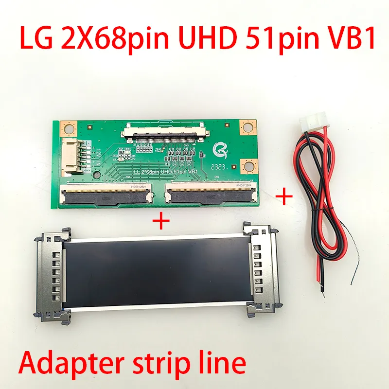 LG LCD screen adapter board for 2 x 60pin UHD, 51pin, and 2 x 68pin VB1 ...