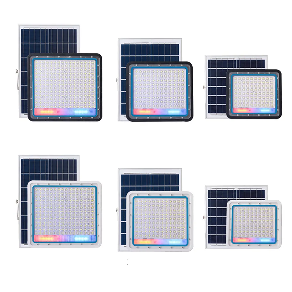 500W Solar Street Light, IP66 Waterproof LED Outdoor Floodlight for ...