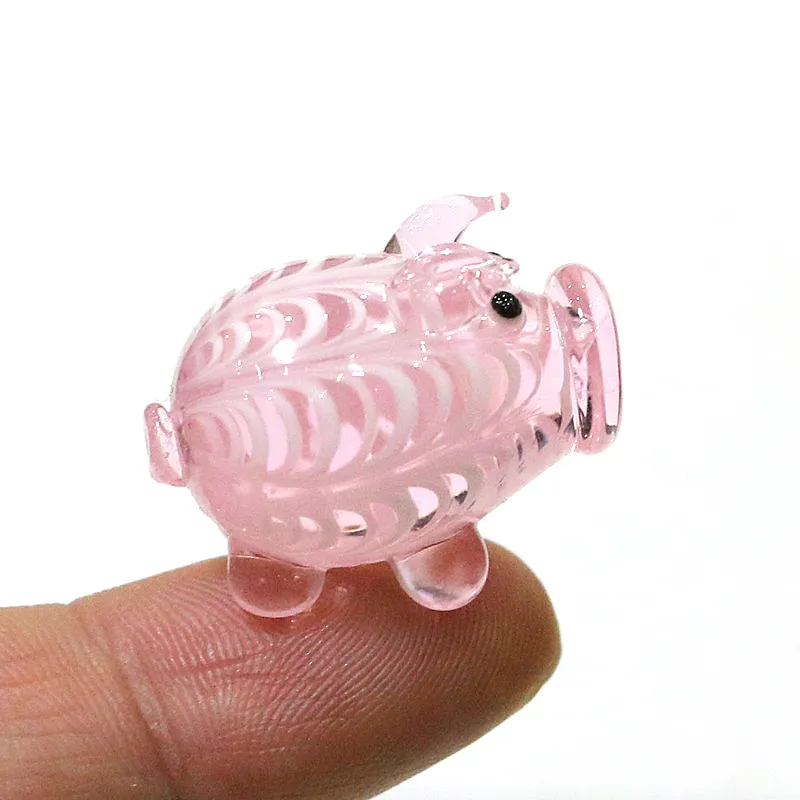 DHgate.com:Exquisite Handcrafted Murano Glass Pig Figurine - Miniature ...