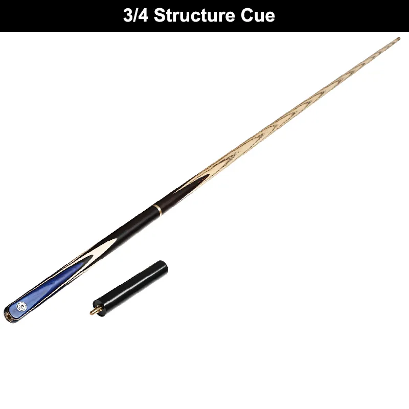 DHgate.com:Handmade Blue Area Snooker Cue | 9.8mm Tip | 3/4 Split & 1 ...