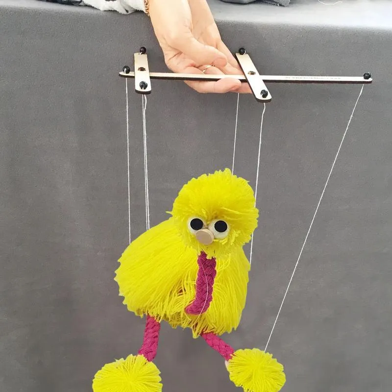 Interactive Wireless puppet show Marionette Ostrich Toy - Educational ...