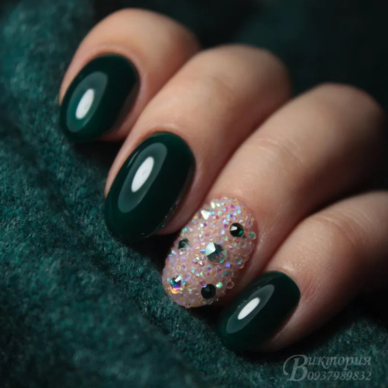 Crystal Rhinestone Nail Decorations: 1.1mm Glass Micro Crystal Gems for ...
