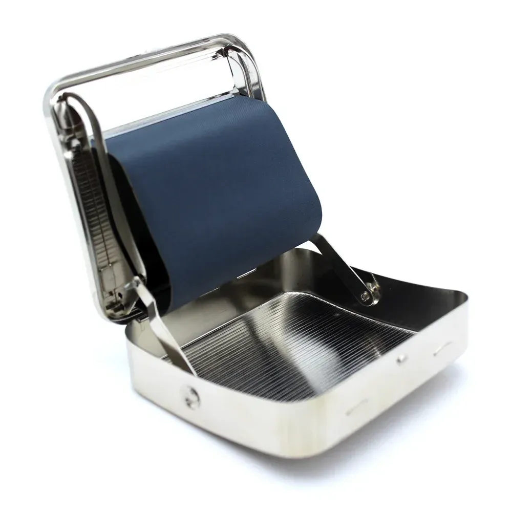 DHgate.com:70mm Metal Automatic Cigarette Tobacco Rolling Box | Smoking ...