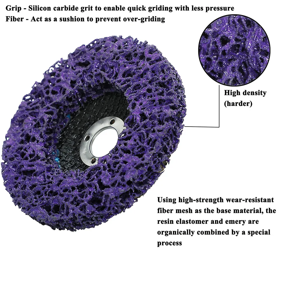 Diamond Grinding Wheel, 100/115/125mm Flip Disc Grinding Tools for Rust ...