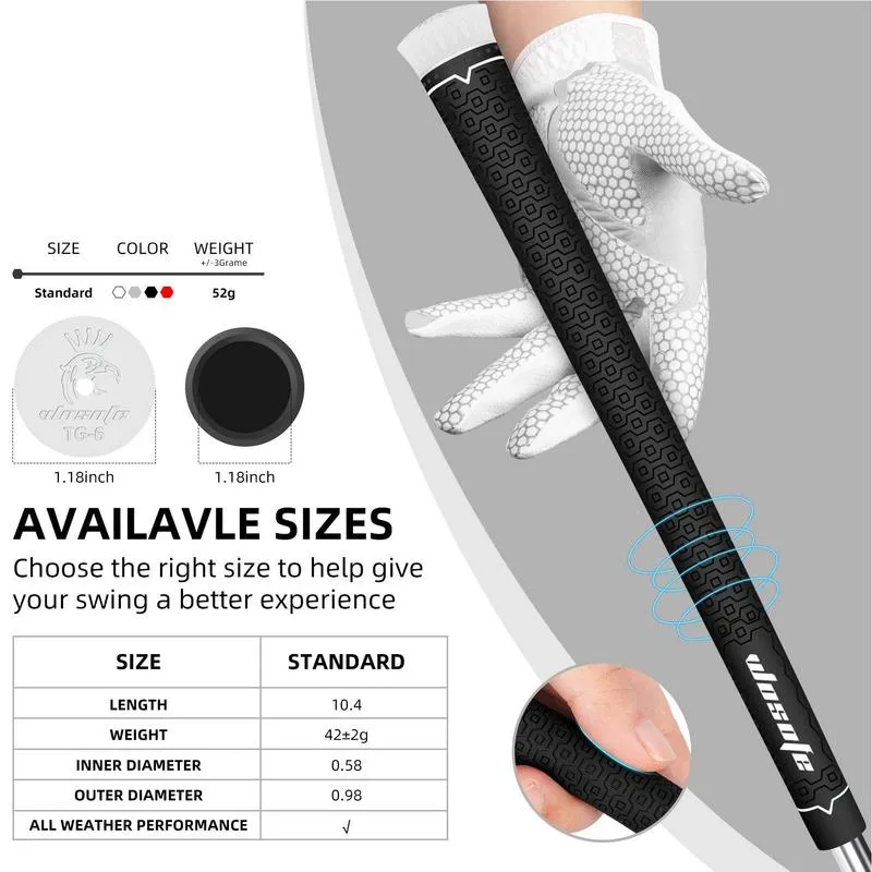 DHgate.com:Mens Anti-Slip Golf Grips, Wear-Resistant Rubber Driver ...