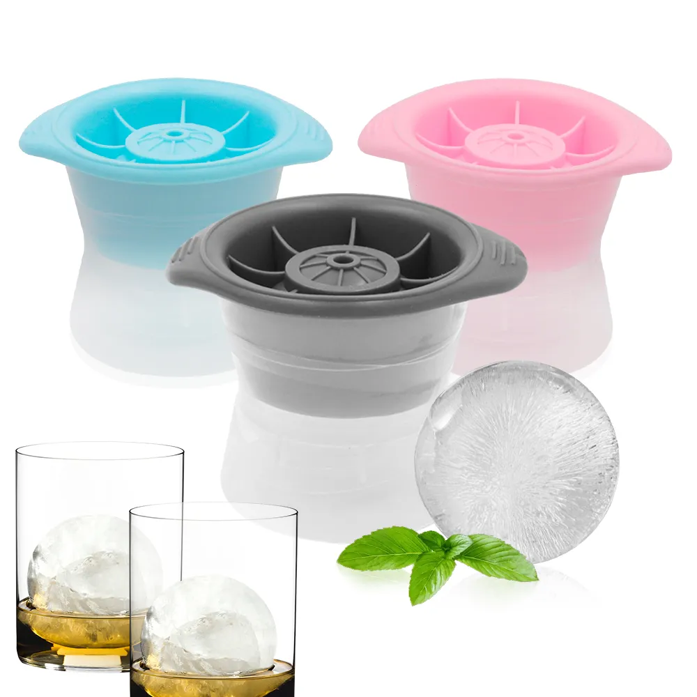DHgate.com:Round Ice Cube Mold & Ice Cream Maker - 6cm Plastic Whiskey ...