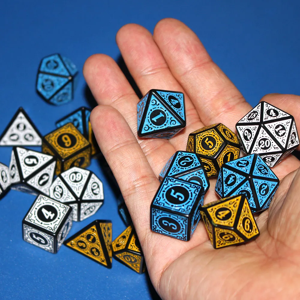 RPG Game Dice: Resin Polyhedral Dice Set For... From Ddmydec, $33.75 ...