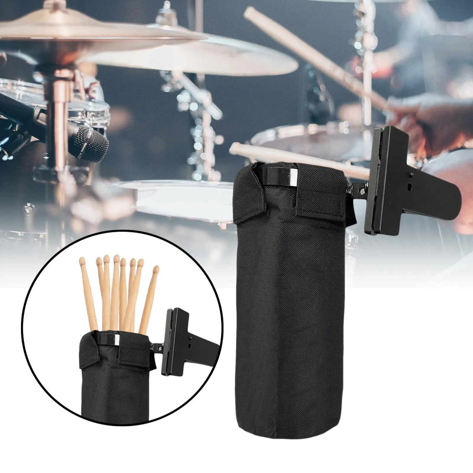 DHgate.com:Multipurpose Clip-Clamp Drumstick Storage Bag for Cymbal ...