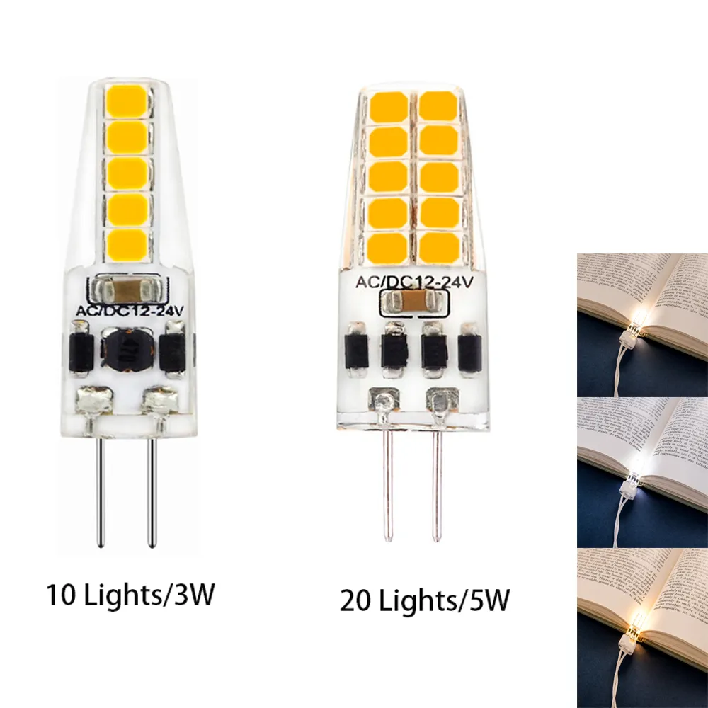 Dimmable 3W-5W LED Bulb | 2835 SMD Candlelight AC/DC 12V-24V | Replaces ...