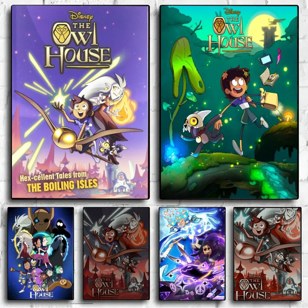 Anime Owl House Vintage Hollow Knight Poster DIY Kraft Club Bar Paper ...