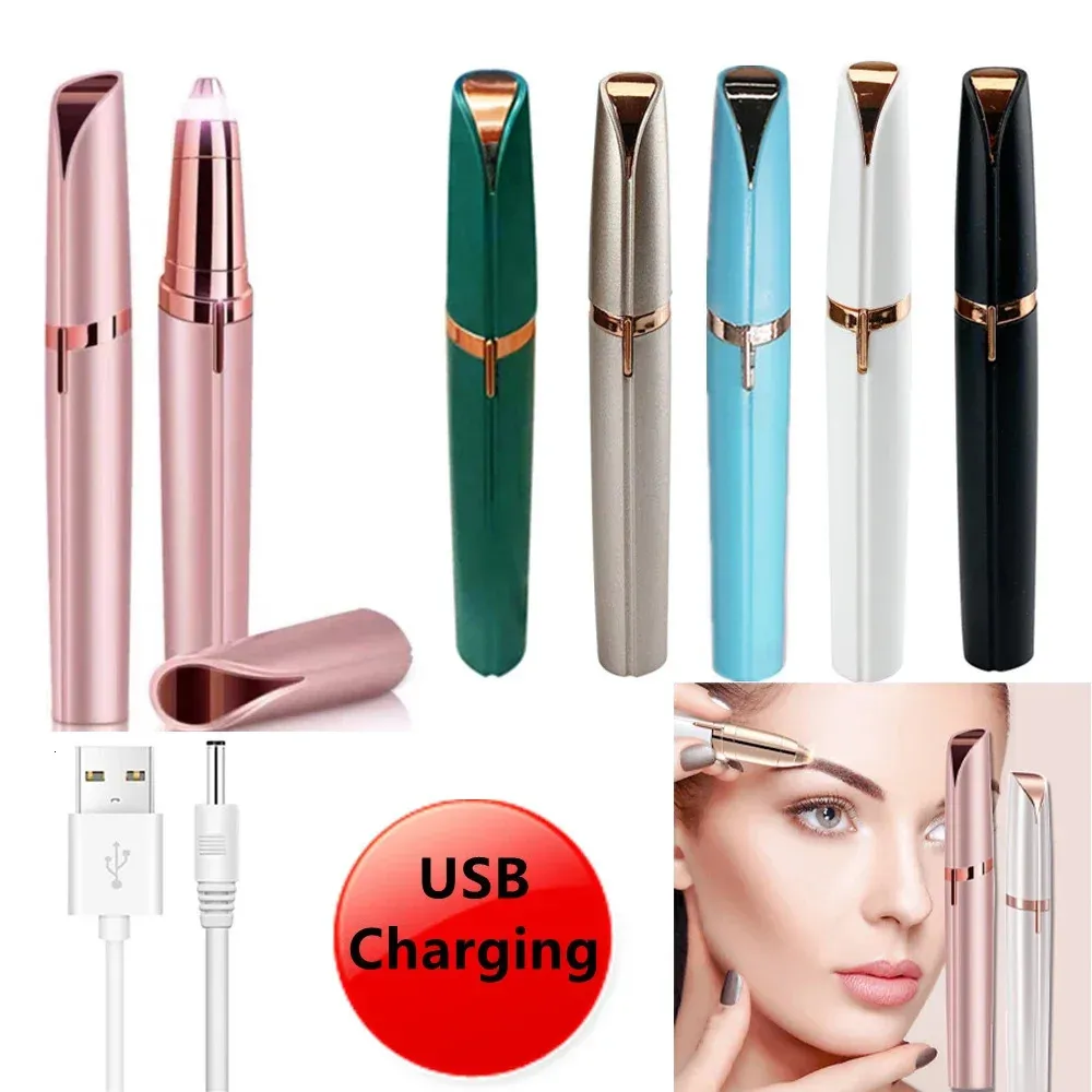 DHgate.com:Electric Eyebrow Trimmer, Painless Eyebrow Razor, Mini ...