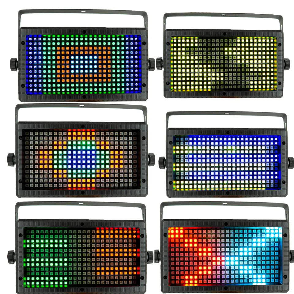DJ LED Strobe Light: Sound Activated, Speed Adjustable Party Strobe ...