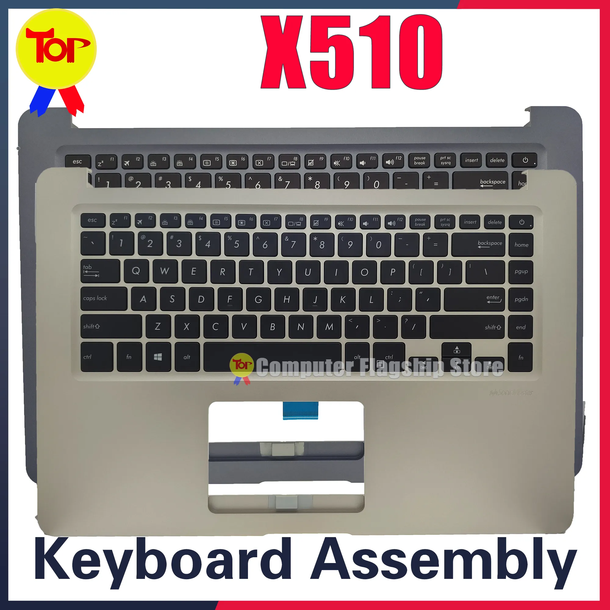 DHgate.com:KEFU Laptop Keyboard for S510 S510U X510 X510UR X510U X510UQ ...