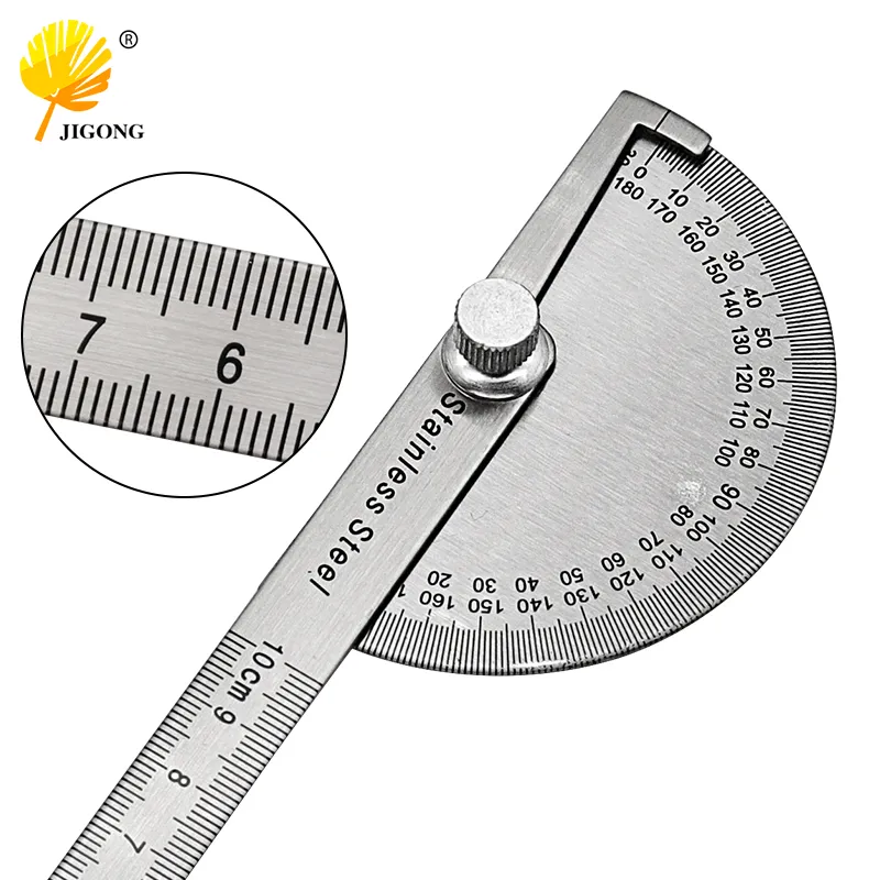 Stainless Steel Angle Ruler, Protractor, Divider - Precision Multi ...