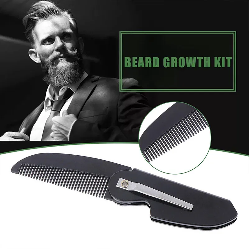 DHgate.com:Mini Beard Comb for Men - Portable Folding Mustache Combs ...