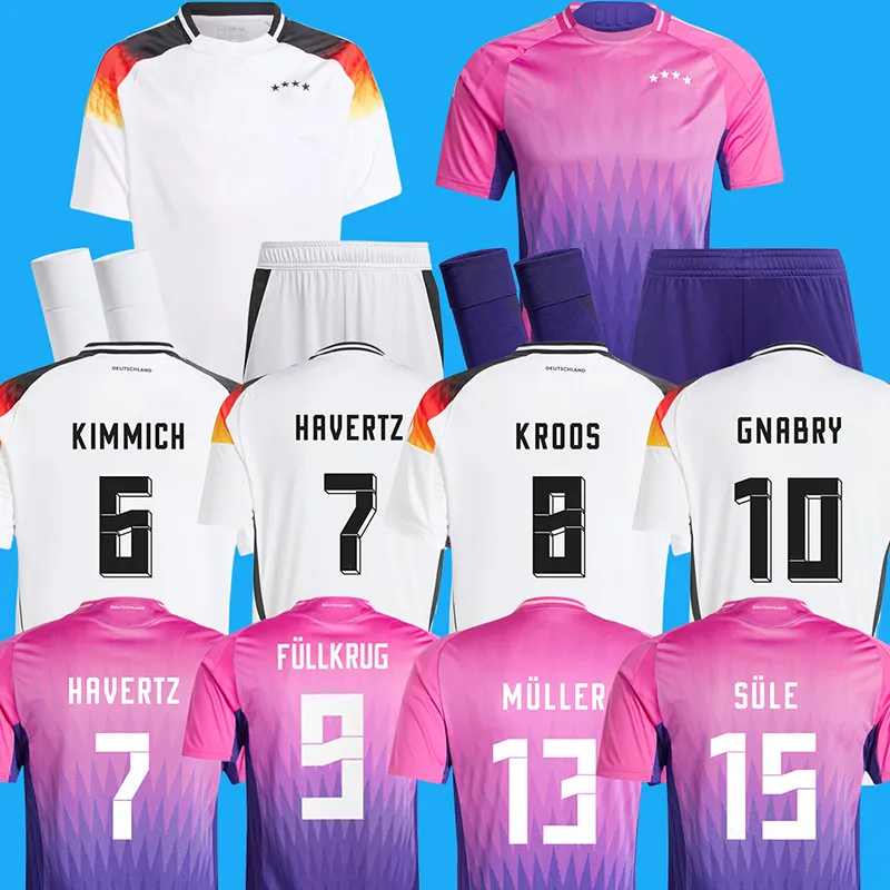 2024 GermanyS Home Away Soccer Jersey MUSIALA HUMMELS KROOS GNABRY ...