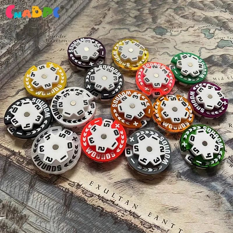Small 32mm Round Counter: Health & Damage Tracker, 0 59 Life Tracker ...