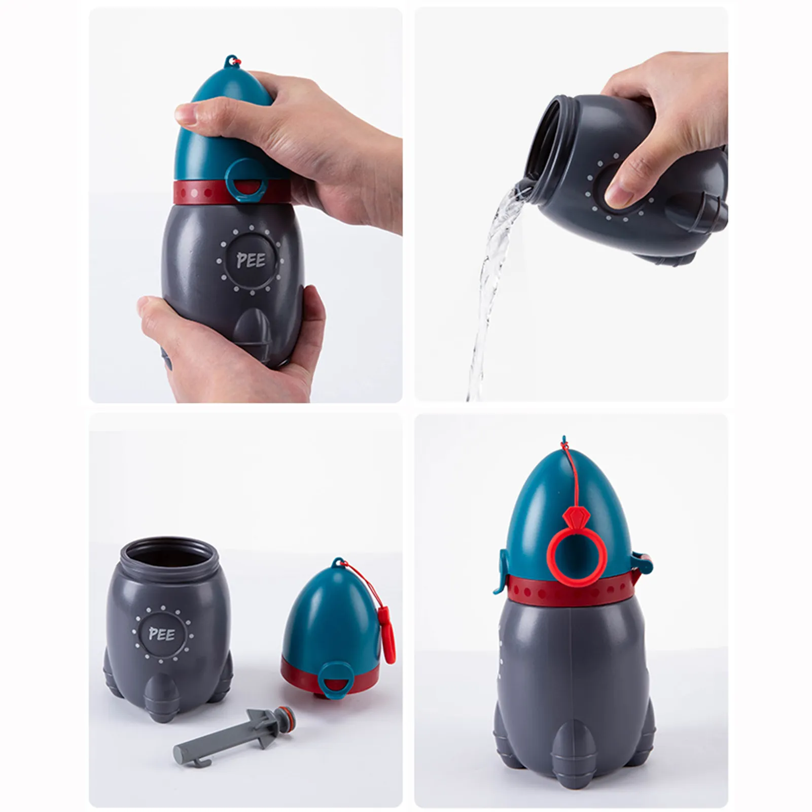 2024 Portable Potty Urinal for Boys - Anti-Leak Outdoor Toddler Travel ...