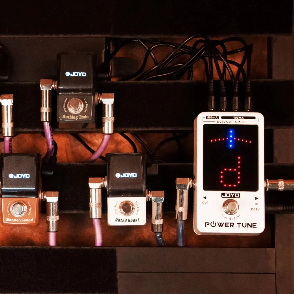 JOYO JF-18R Guitar Pedal Tuner Power Supply with True Bypass for ...