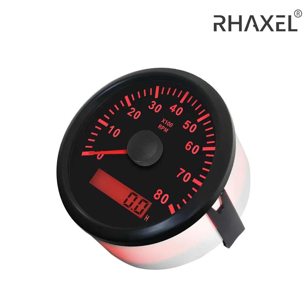 DHgate.com:RHAXEL Universal Tachometer RPM Counter Hour Meter Gauge ...