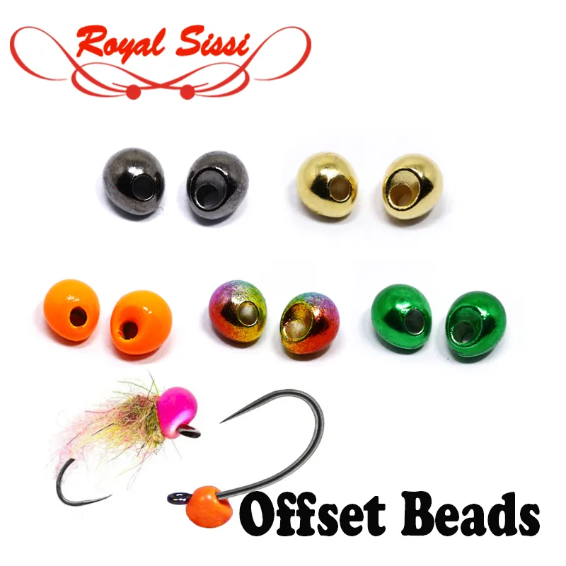 20 Pack Tungsten Jig Beads - Drop Shape, Offset, Weighted - Fly Fishing ...