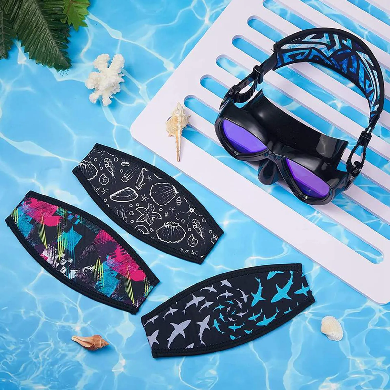 DHgate.com:Mask Strap Diving Neoprene Diving Mask Strap Cover ...