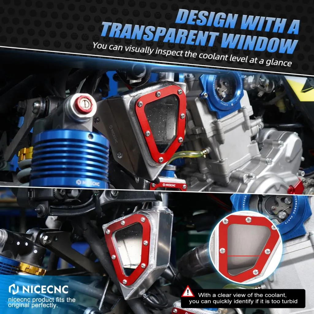 DHgate.com:Premium ATV Radiator Tank: For Yamaha Raptor 700 700R ...