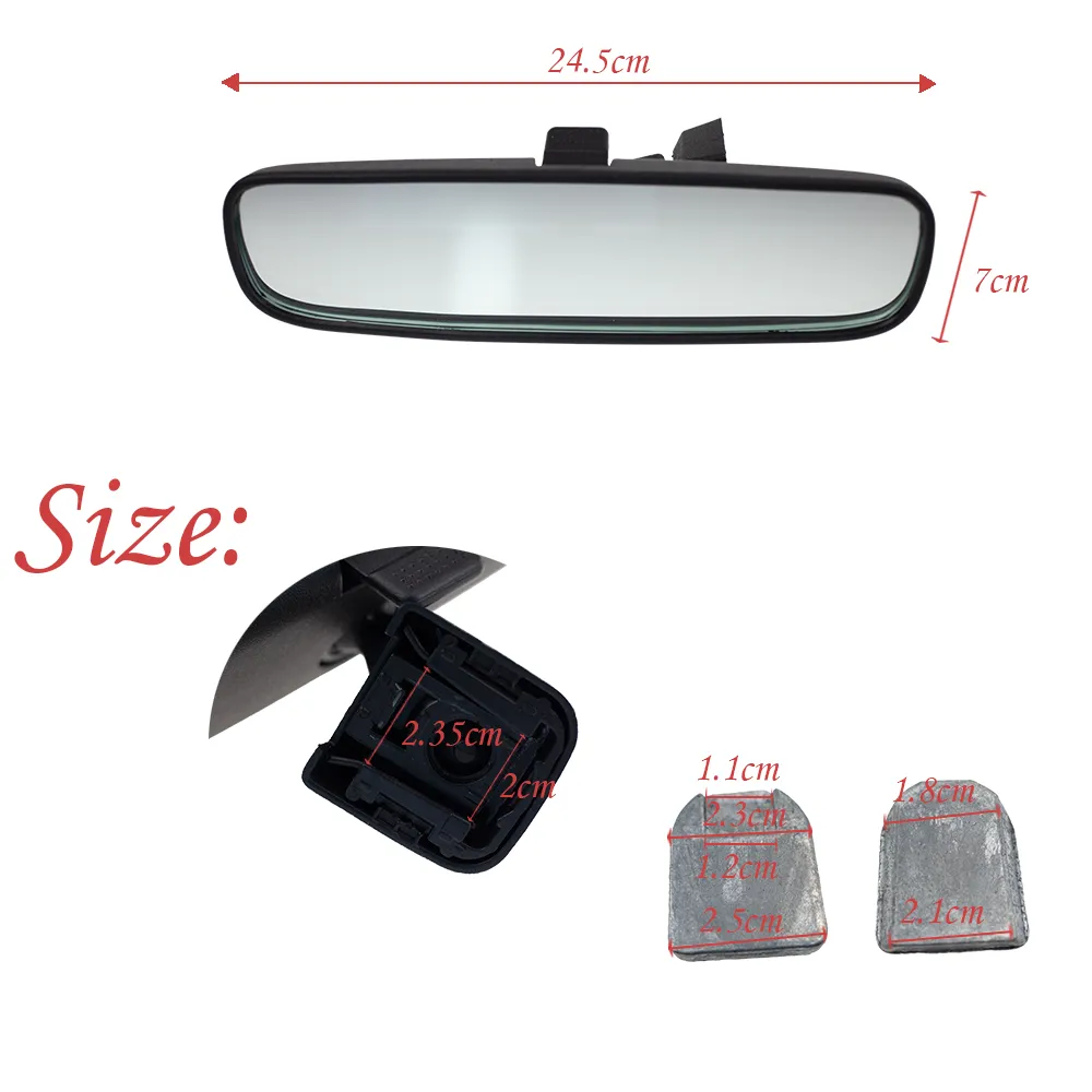Yaris rear view mirror store