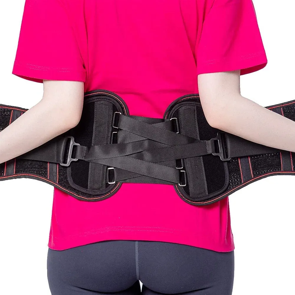 Back Support Belt Buy Lower Back Spine Pain Brace With Pulley System ...