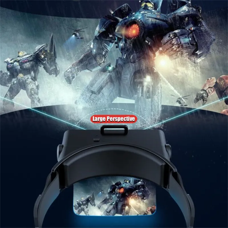 AR X VR Glasses Foldable Virtual Reality Headset For 4.7 6.3 ...