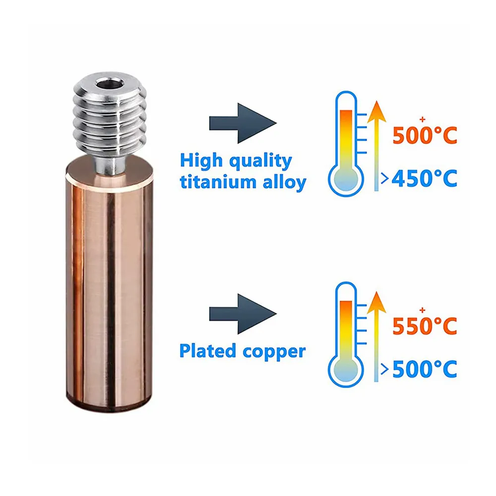 DHgate.com:All Metal Bimetal Heatbreak: High-Temperature 3D Printer ...