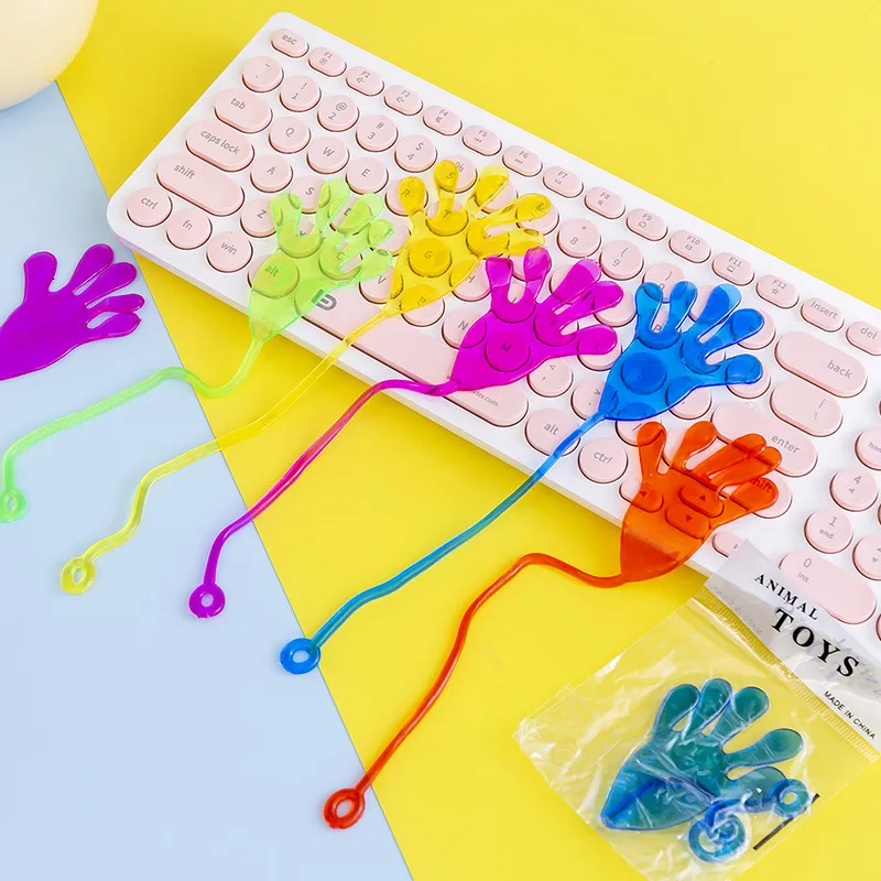 DHgate.com:202410Pcs Sticky Palm Toys, Elastically Fidget Toys for Kids ...