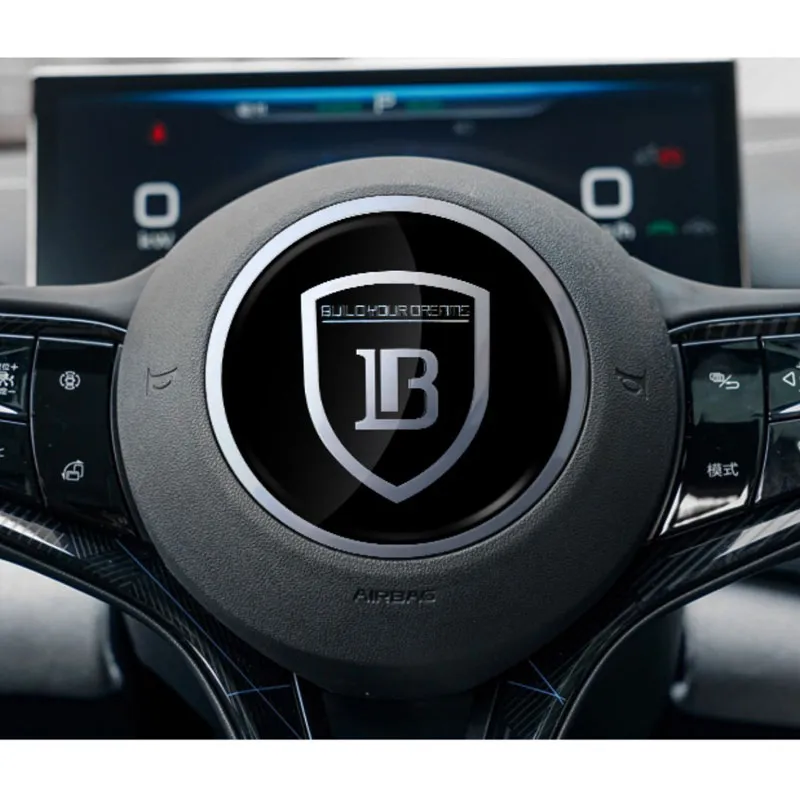 3D Logo Sticker, BYD Seal ATTO 4 Hub Center Cap Decorative Sticker ...