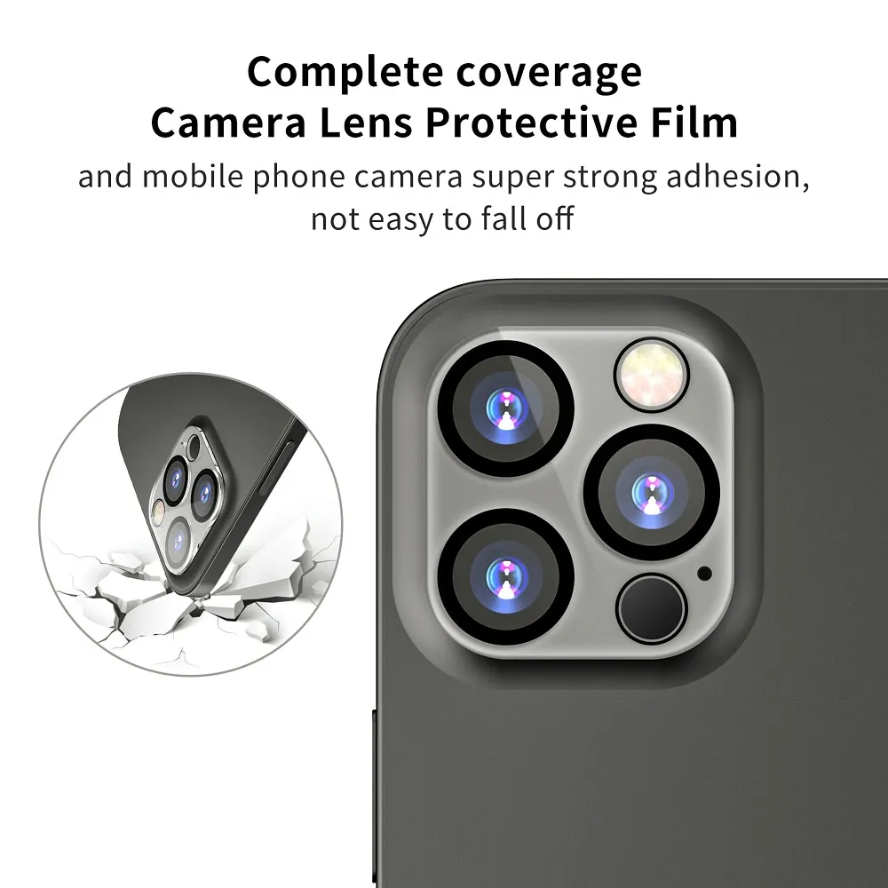 3-Pack Clear HD Camera Lens Protector for iPhone - Superior Clarity ...