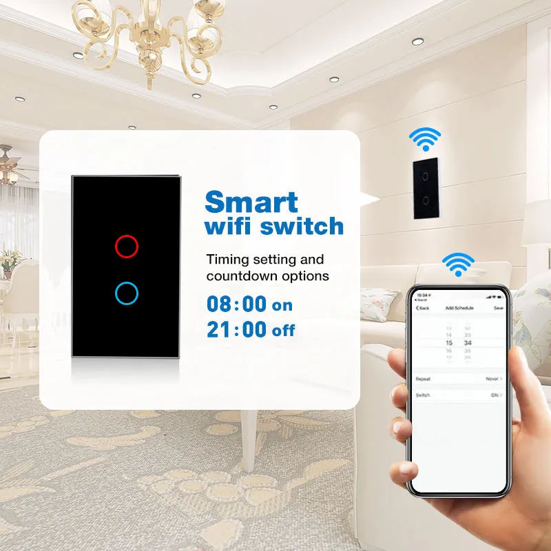 Tuya Wi-Fi Smart Switch: Ultimate Home Automation for Seamless Control ...