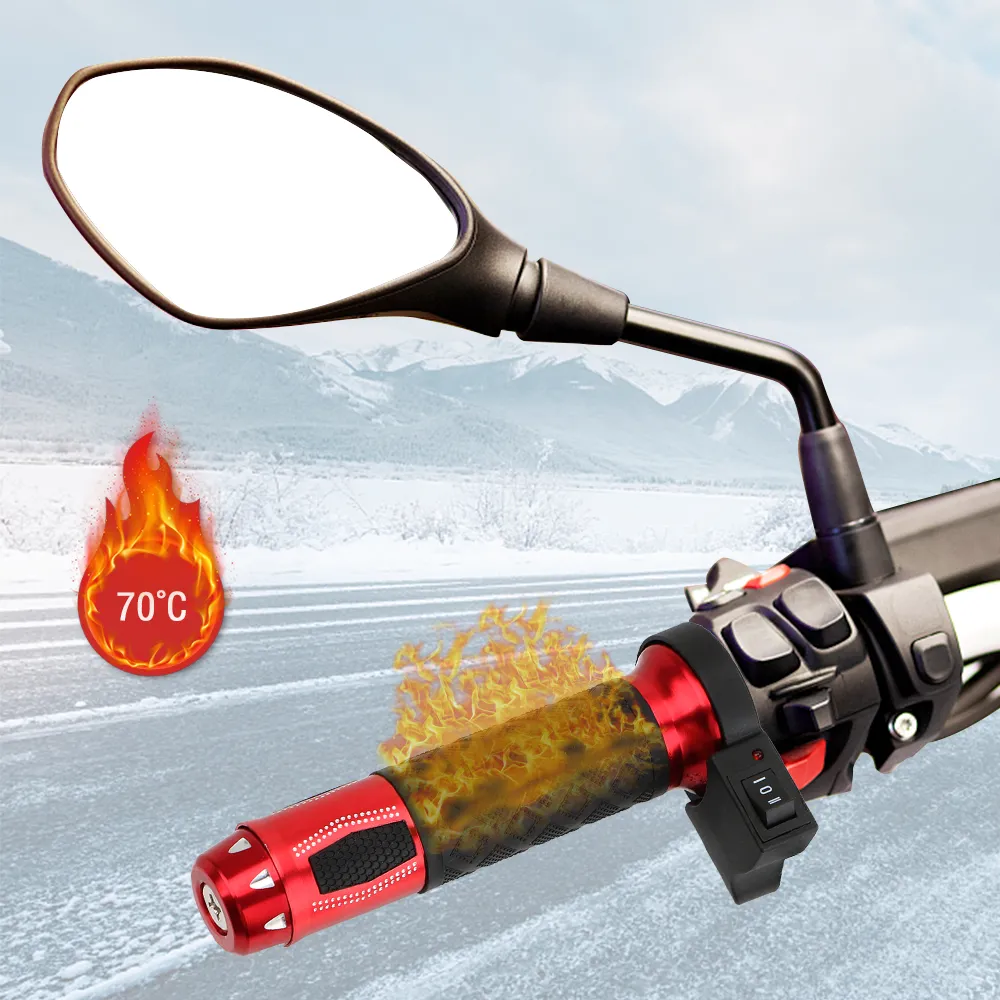 DHgate.com:Electric Heated Handle Grips - Motorcycle Handlebar Warmer ...
