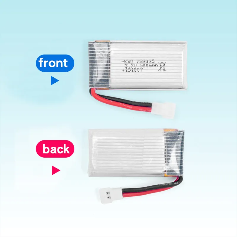 Rechargeable 3.7V Lipo Battery Cell for RC Planes: FX620, FX820, F22 ...