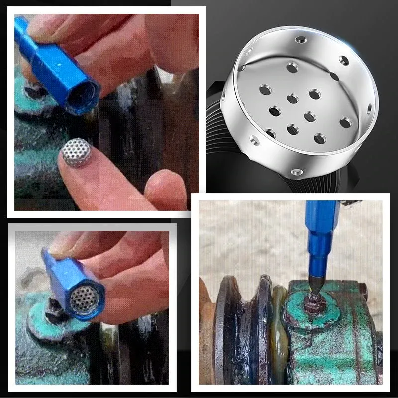 Needle Tip For Grease Gun, Pointed & Flat Grease Gun Nozzle Set ...